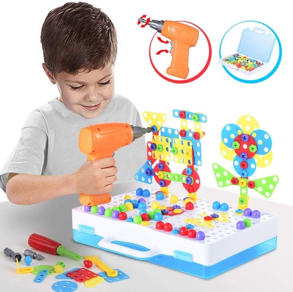 Juego creativo de puzle con taladro MASTER KID – Vigoshop.es