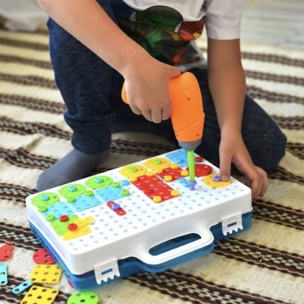 Juego creativo de puzle con taladro MASTER KID – Vigoshop.es